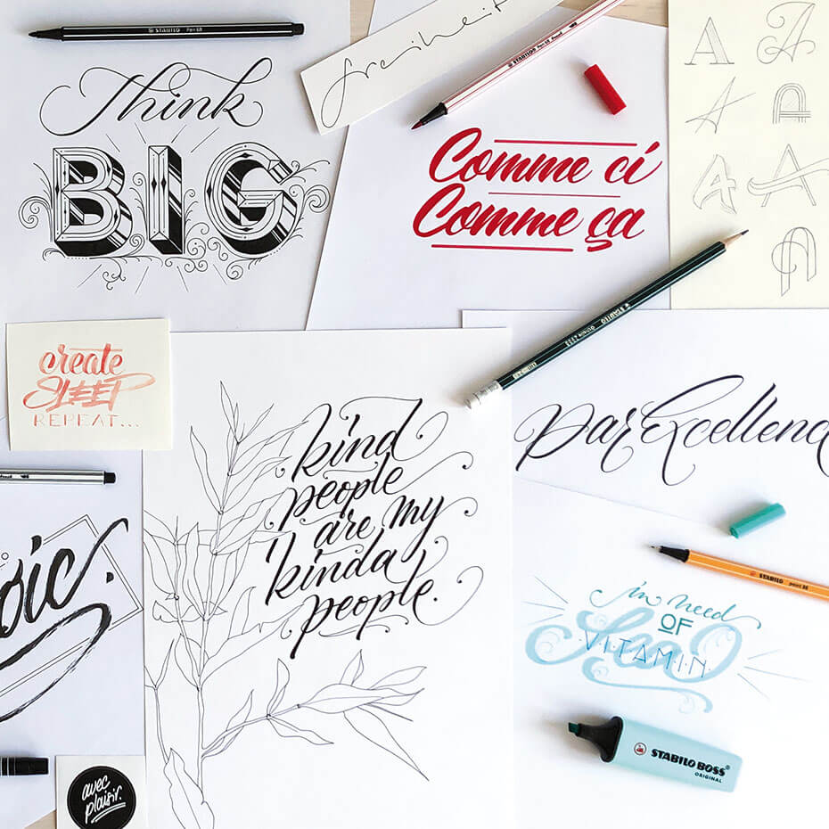 Freebie Hand Lettering Style Inspiration Guide Every