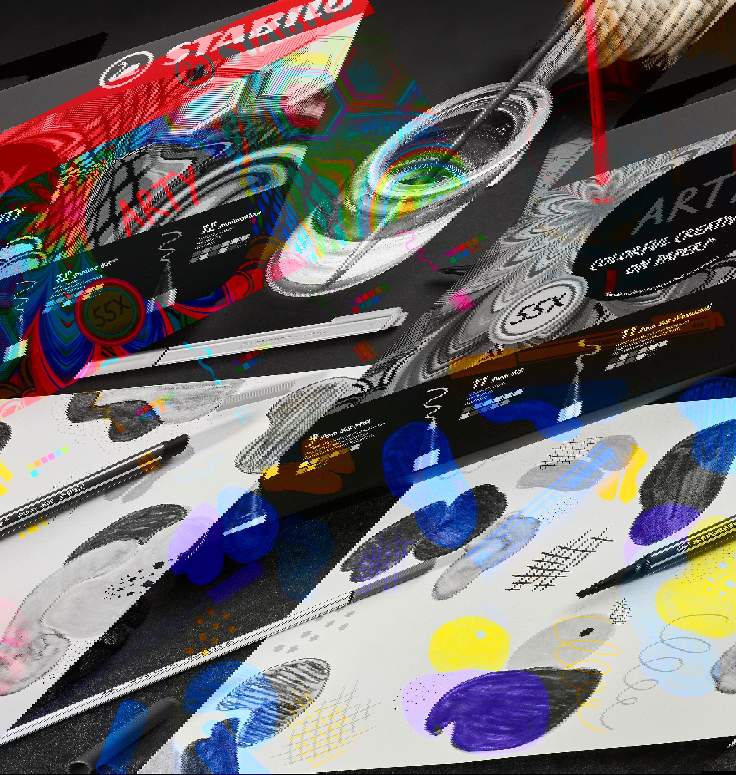 Entdecke den STABILO Pen 68 MAX im Onlineshop