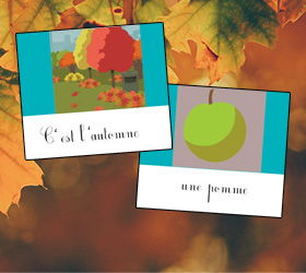 L'Atelier STABILO - Les mots étiquettes de l'automne