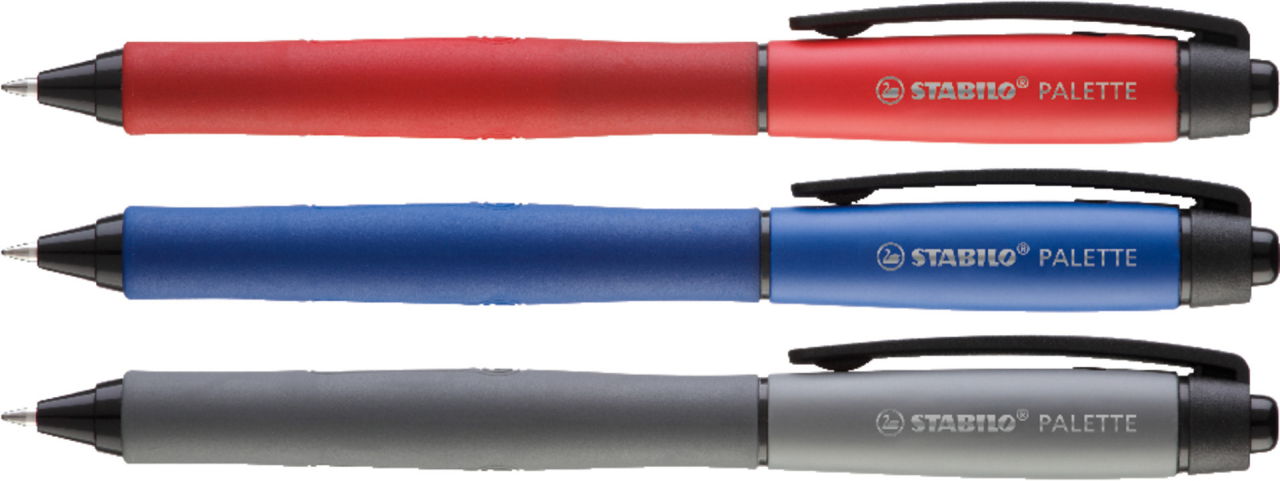 Retractable gel pen STABILO PALETTE - red - 0.4mm | STABILO