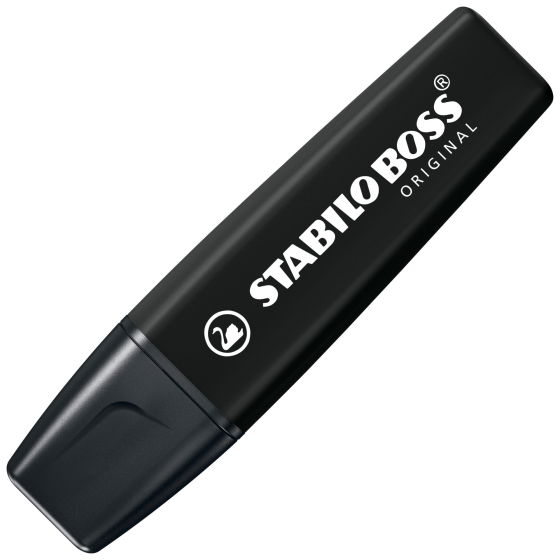 STABILO BOSS ORIGINAL Marker in the color black | STABILO