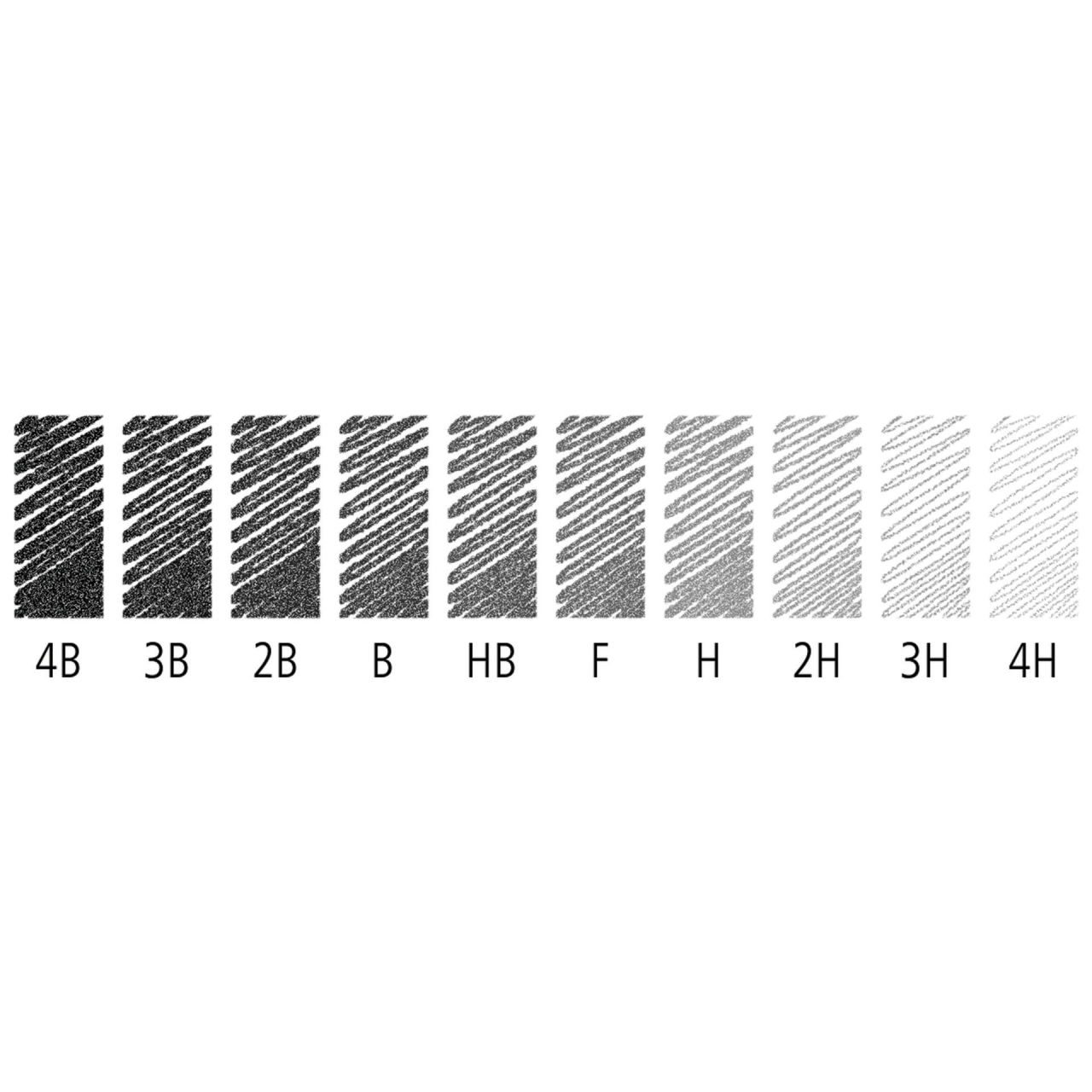 Graphite pencil STABILO Othello - degree 4H | STABILO
