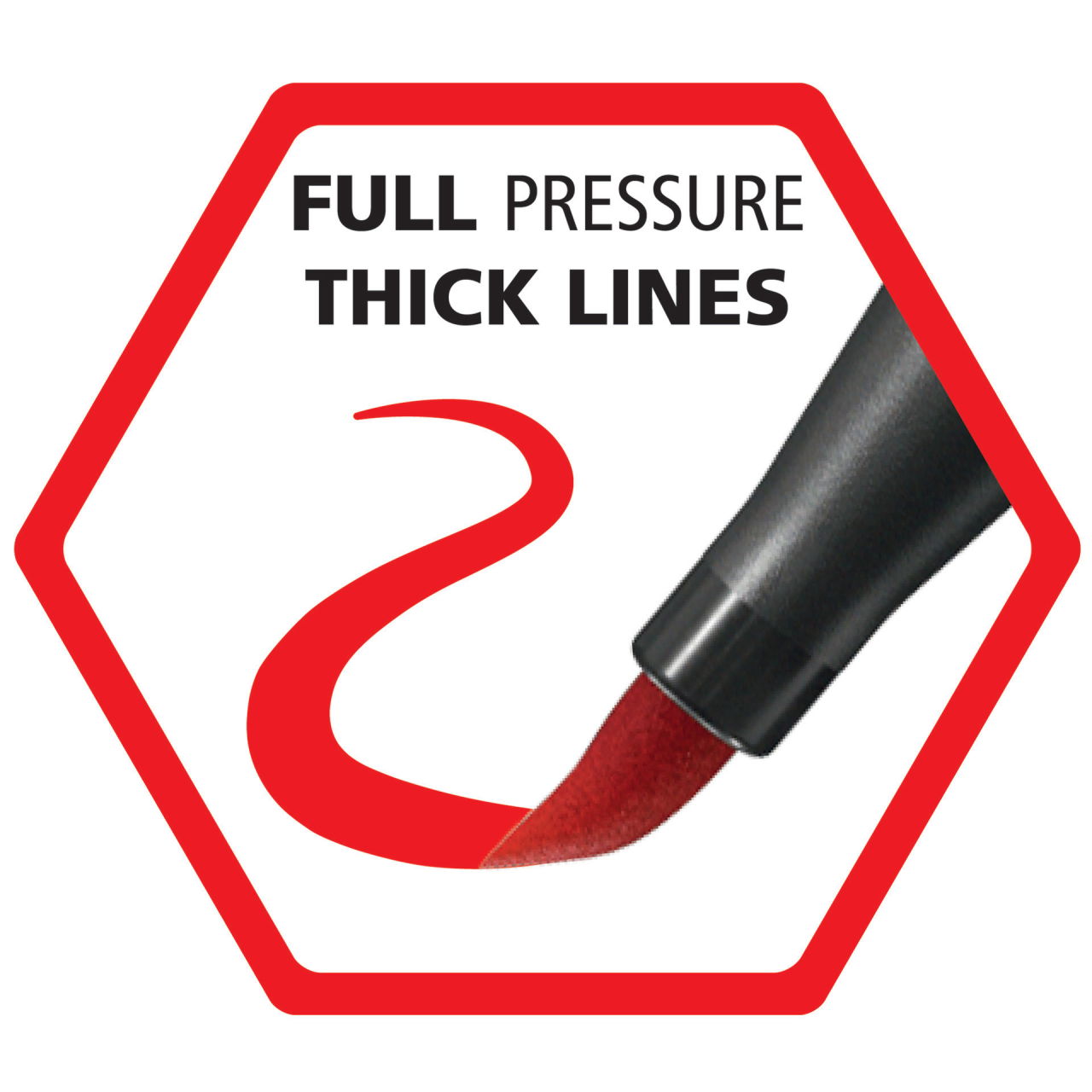 Premium felt-tip pen STABILO Pen 68 brush - pink | STABILO