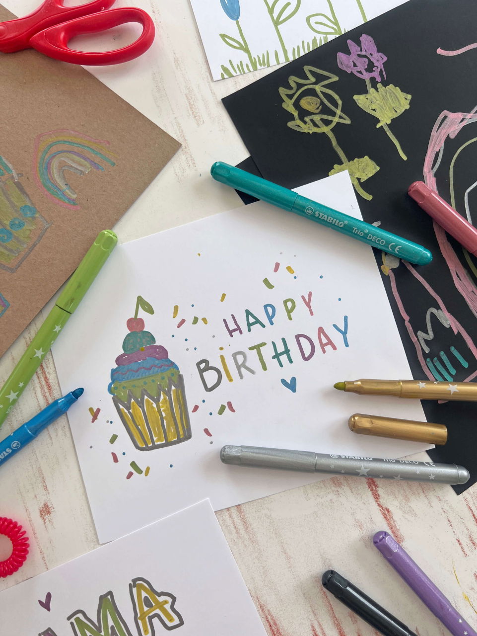 Metallic felt-tip pen STABILO Trio DECO | STABILO