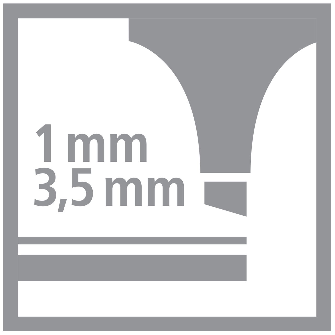 Highlighter STABILO flash - yellow | STABILO