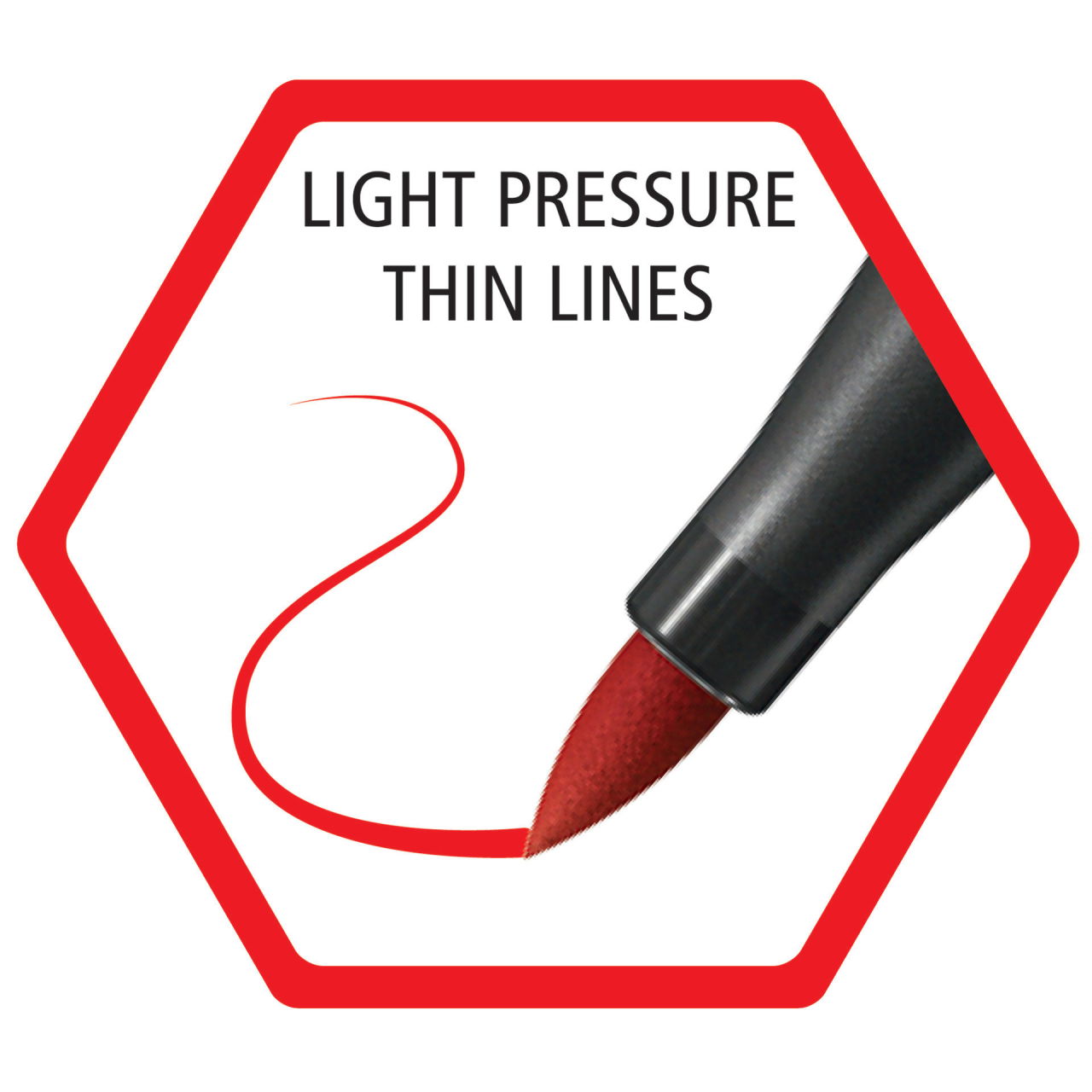 Premium felt-tip pen STABILO Pen 68 brush - pink | STABILO