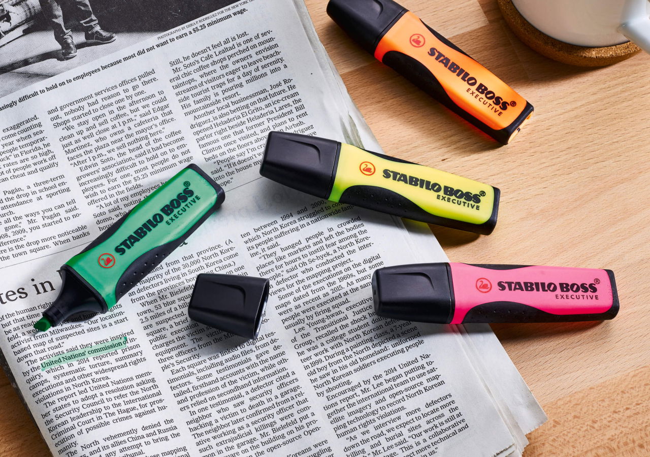 Highlighter STABILO BOSS EXECUTIVE | STABILO